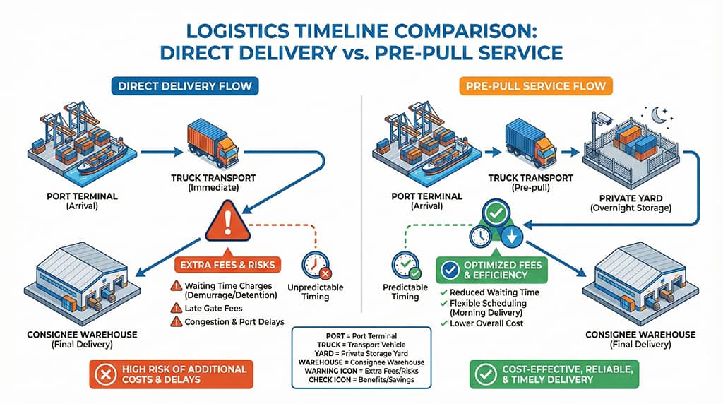 Pre-pull Fee Shipping Guide: Avoid Drop-off Charges [2026]