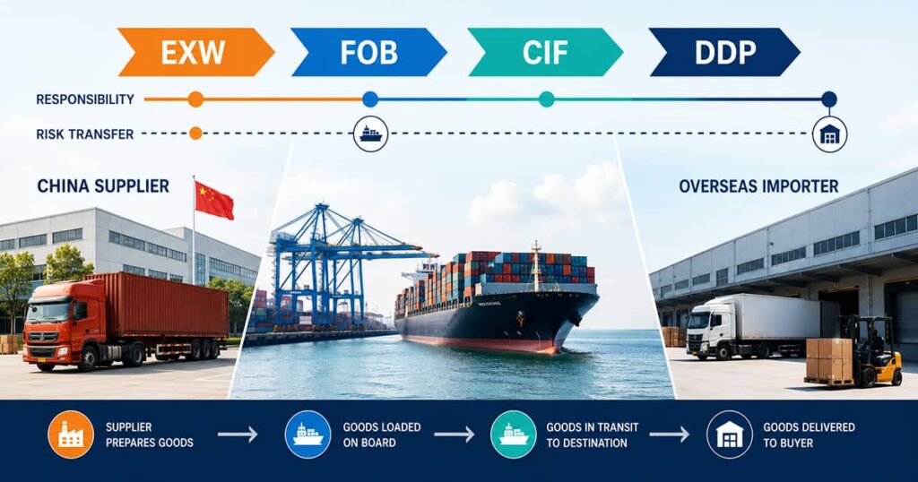 Incoterms 2025 Explained: EXW, FOB, CIF & DDP Guide