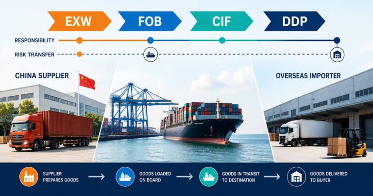 Incoterms 2025 Explained: EXW, FOB, CIF & DDP Guide